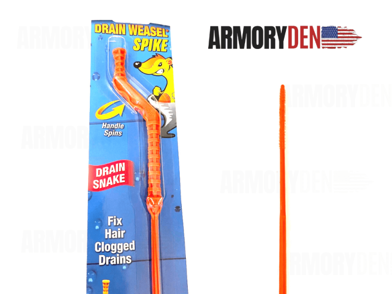 Flexbile Drain Weasel Spike Cleaning Solution - Armory Den
